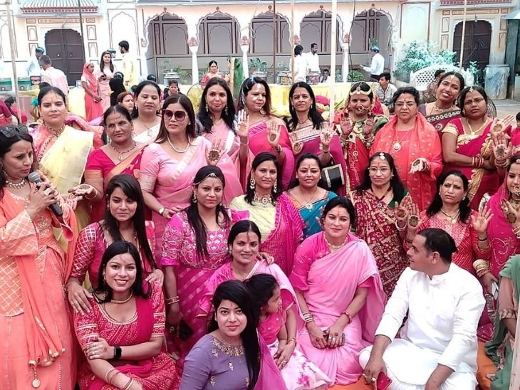 Celebration of Isar Gangaur with the motive to save and enhance ...