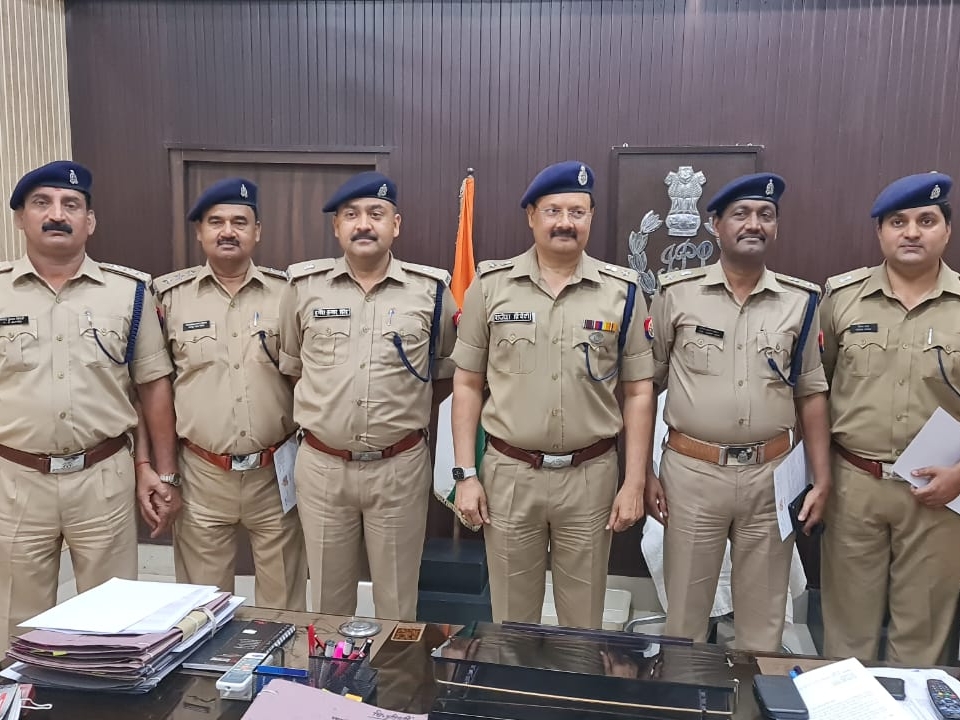 Additional Director General of Police honored police officers for ...