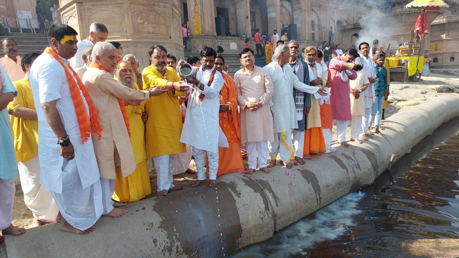 Mother Yamuna will be consecrated amidst Vedic chants in Mathura ...