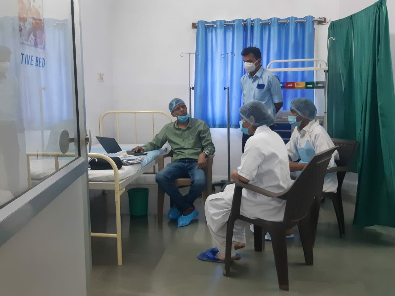 Inspection of Sanawad Hospital, evaluation of labor and operation ...