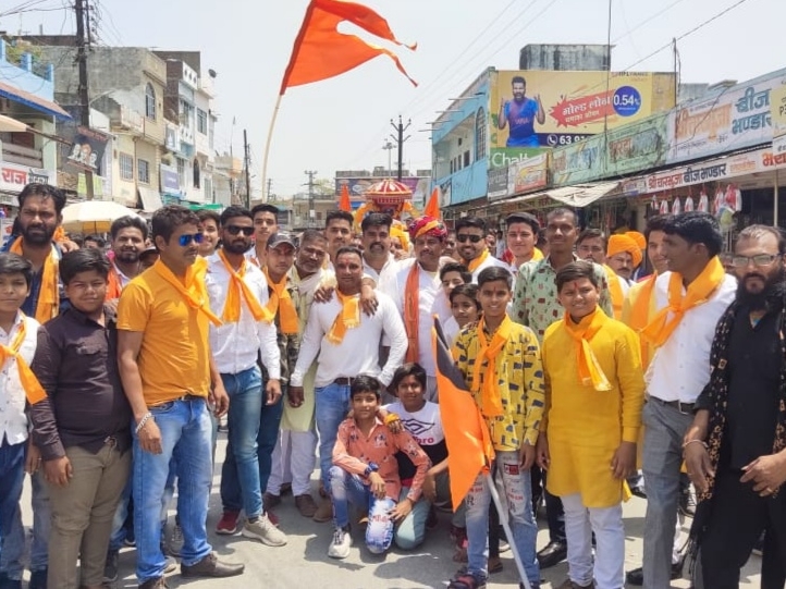 Mali Samaj took out procession on the birth anniversary of Mahatma ...