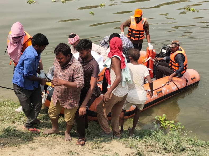 SDRF team found dead body after 16 hours of effort, body found eight km ...