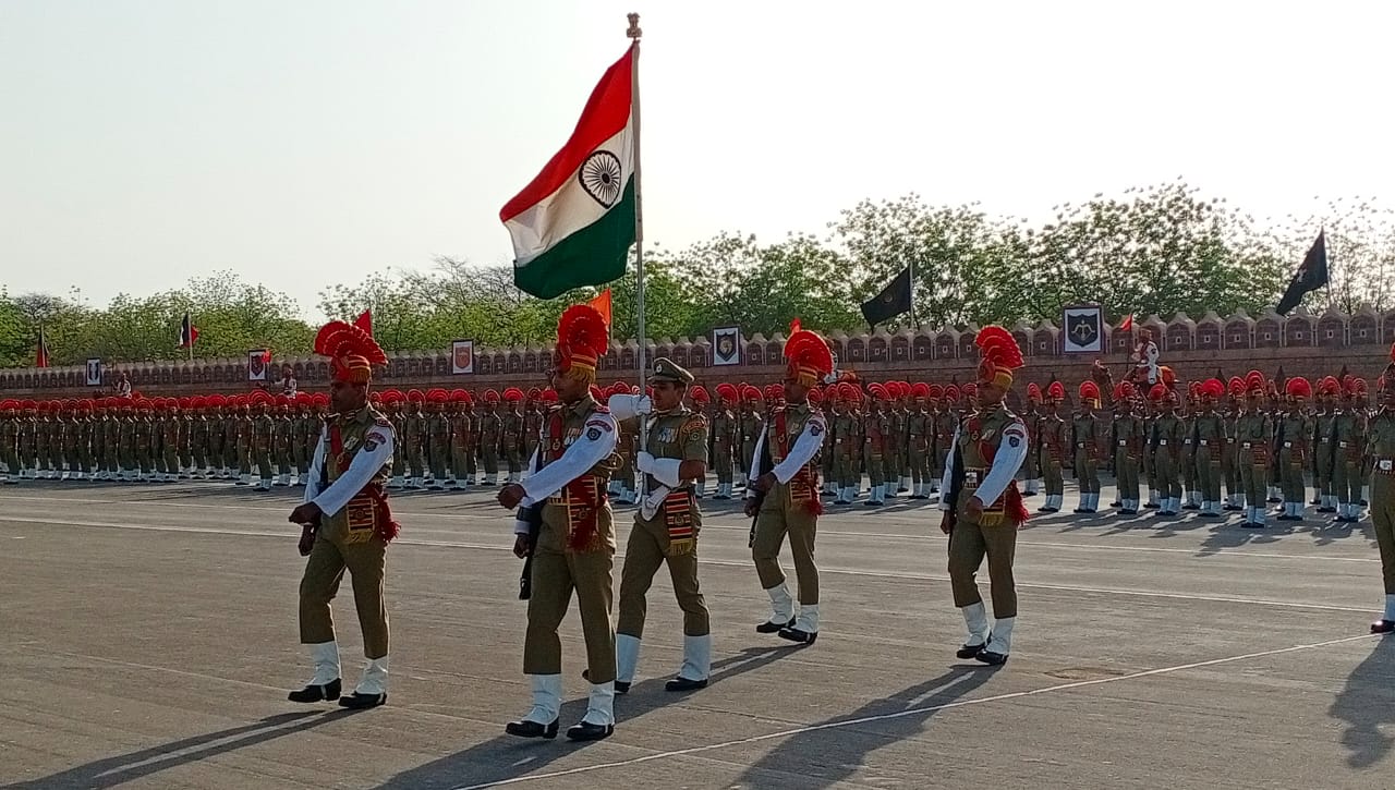The new constables of the Assistant Training Center, Jodhpur Border ...