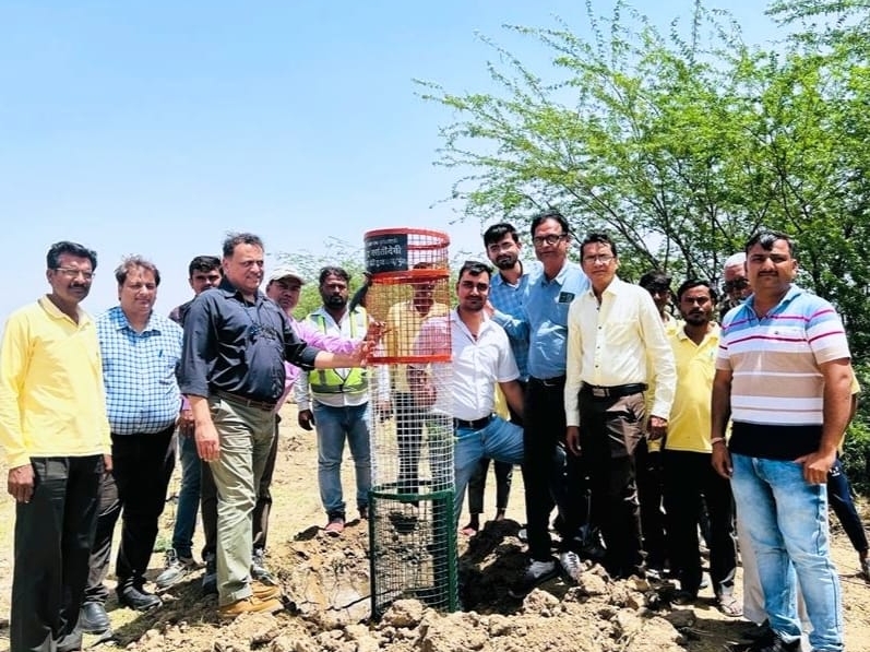 Tree plantation work started on both sides of Beawar Highway, trust ...