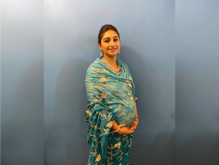 TV artist Mohina Singh of Rewa royal family gave birth to a child in a ...