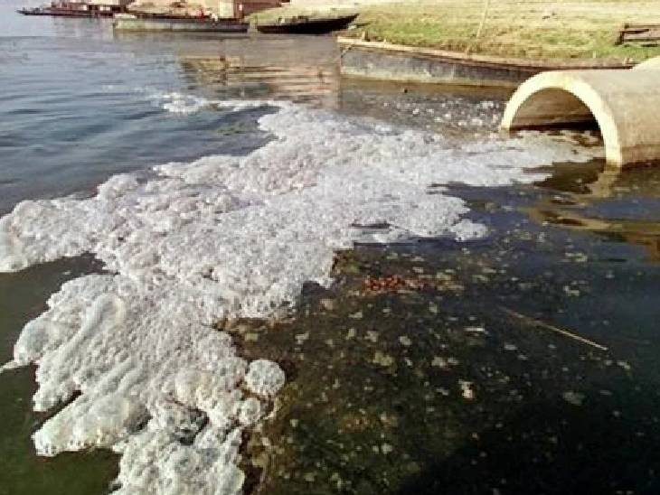 More than 5 crore liters of polluted water is being absorbed daily in ...