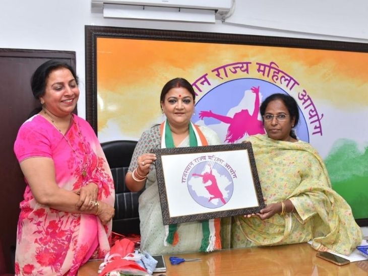 Minister Mamta Bhupesh and Rajasthan Women's Commission President ...