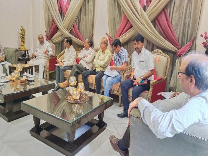 Satyadev Pachauri reprimanded the officers, asked to complete the plans ...