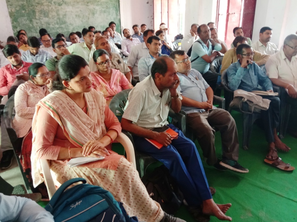 In the meeting at the Block Resource Center, emphasis was given on new ...