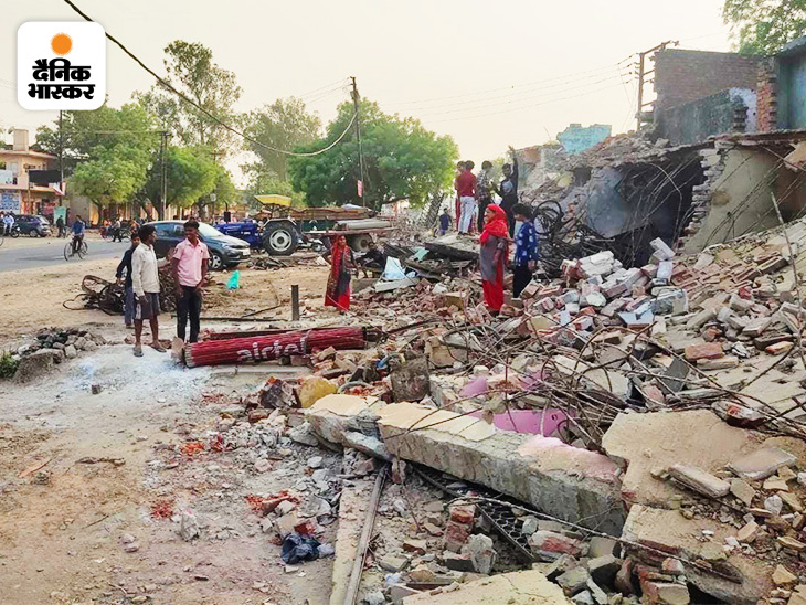 More than 200 constructions were demolished for NH 119 fourlane ...