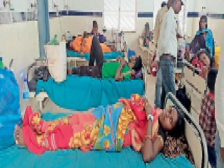 There are 33 patients admitted in Sadar Hospital, in which 18 are ...