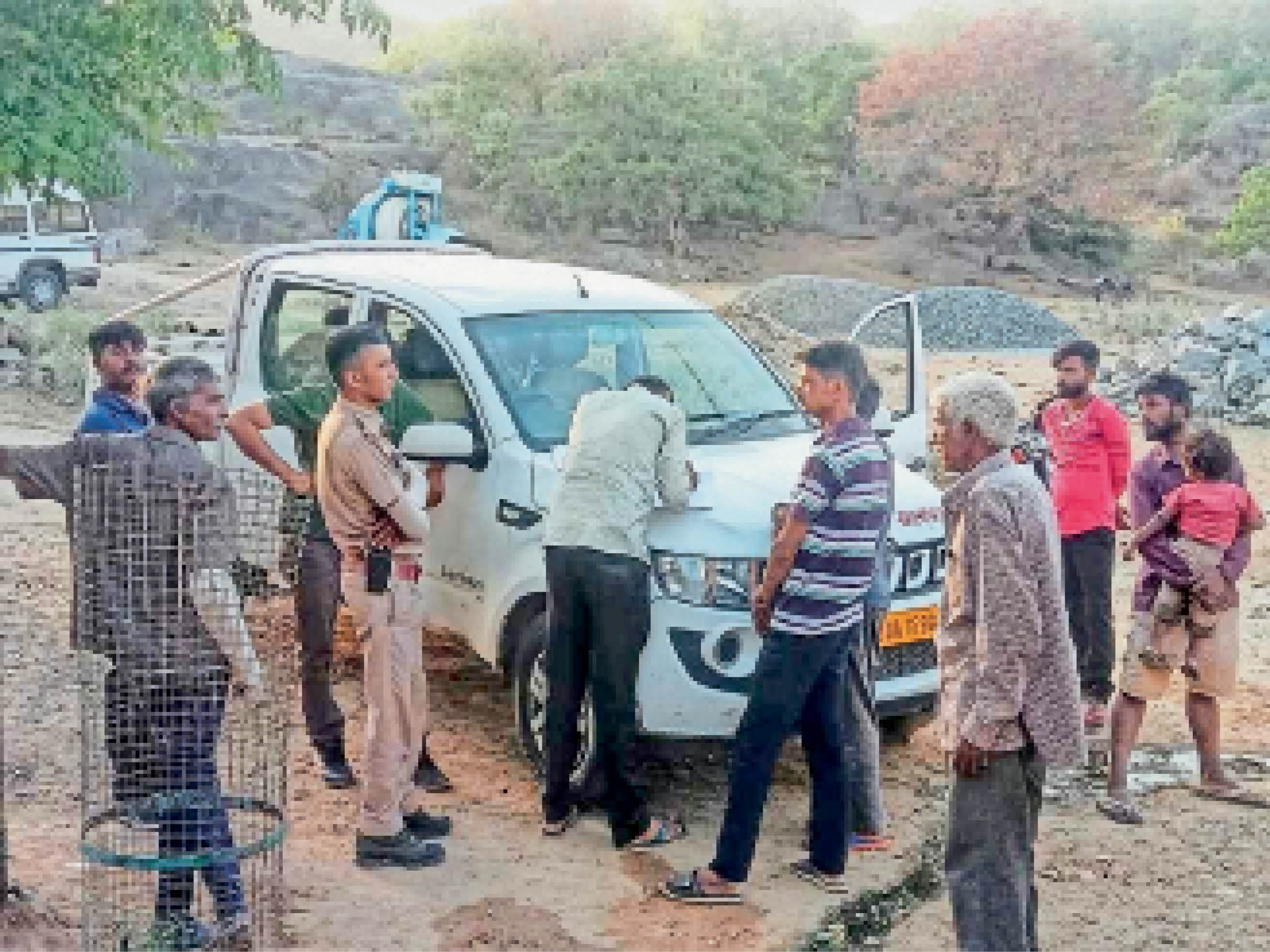 Rudip had dug a pit near the Dhamani sewerage plant, the forest ...