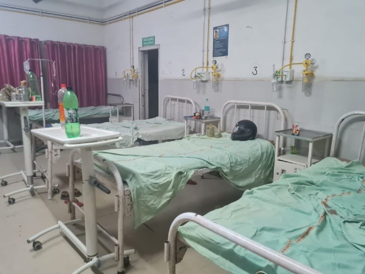 Fire broke out at Civil Hospital in Haryana's Rewari
