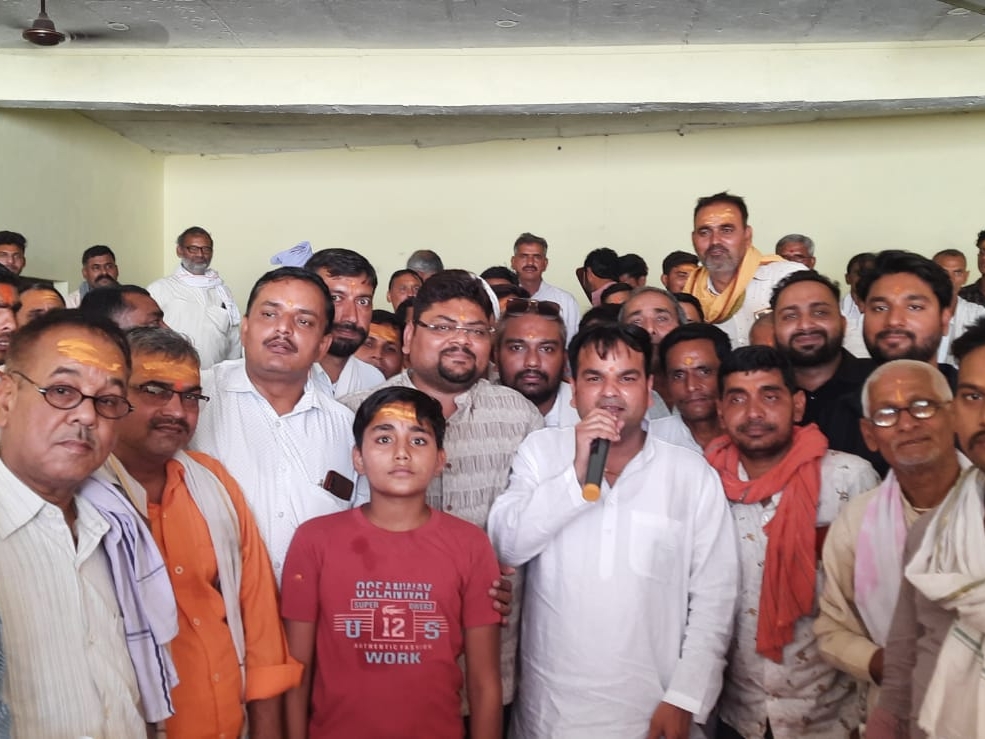 Kinhavar Raju Pandey said - Only the power of organization works in ...