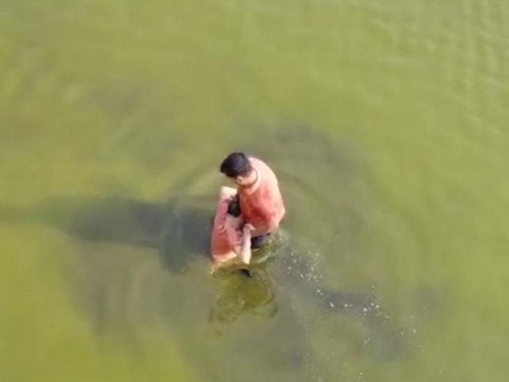 Dead body of a person found in Rani pond in Jind | रानी तालाब में मिला ...