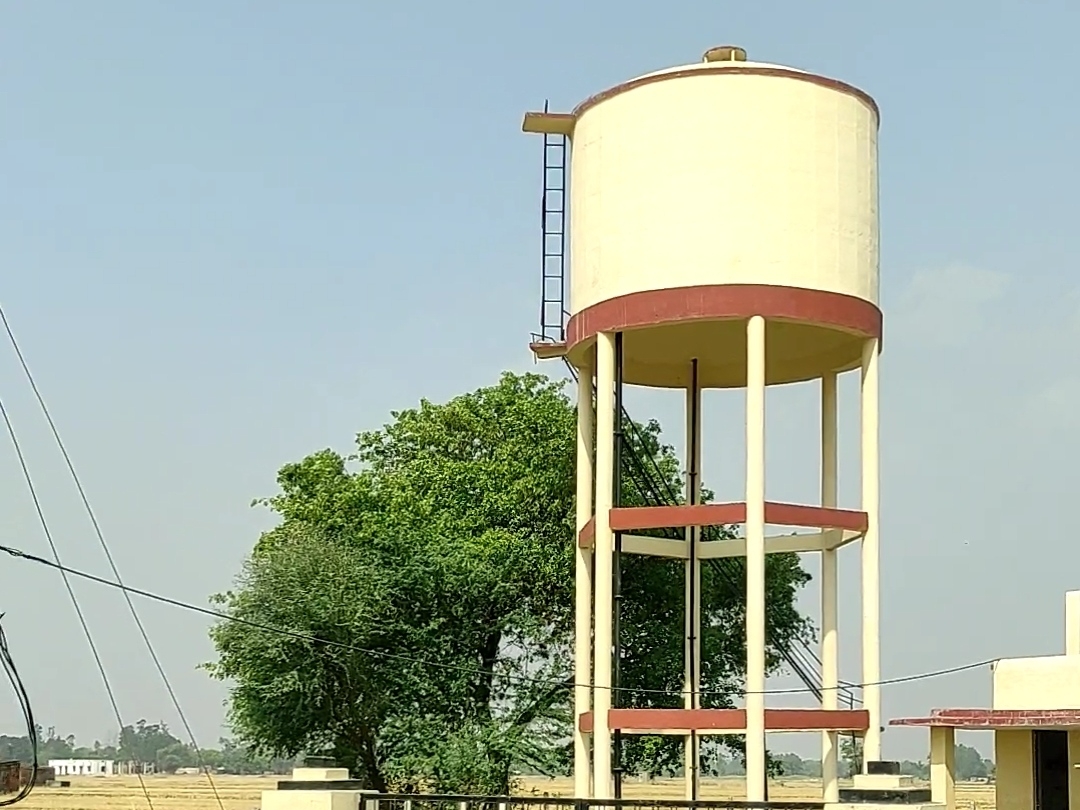 Water tank became a showpiece in Patti Villagers worried about pure ...