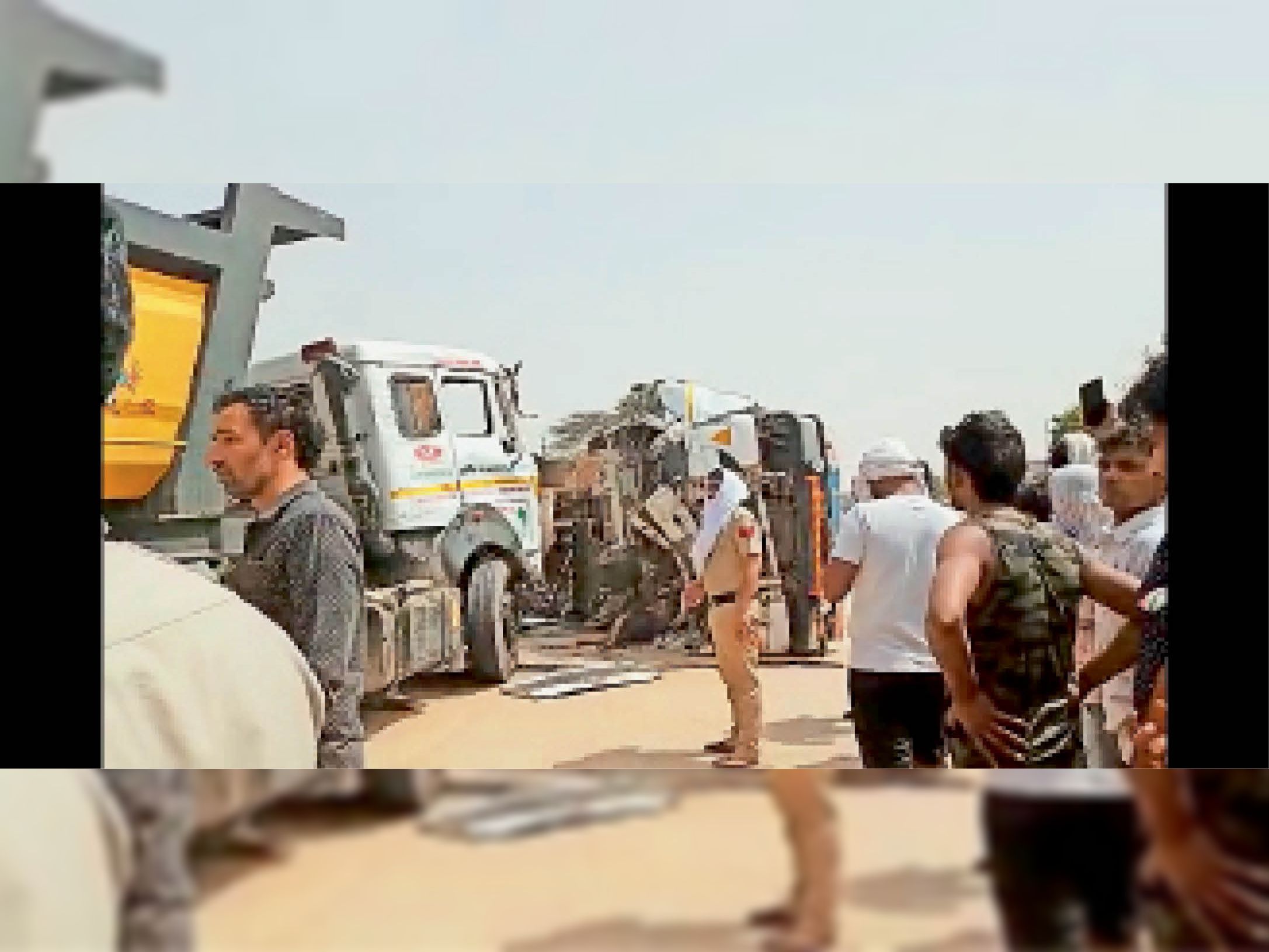 Trolley collided on Kaliyana-Mandauli road, driver operator died ...