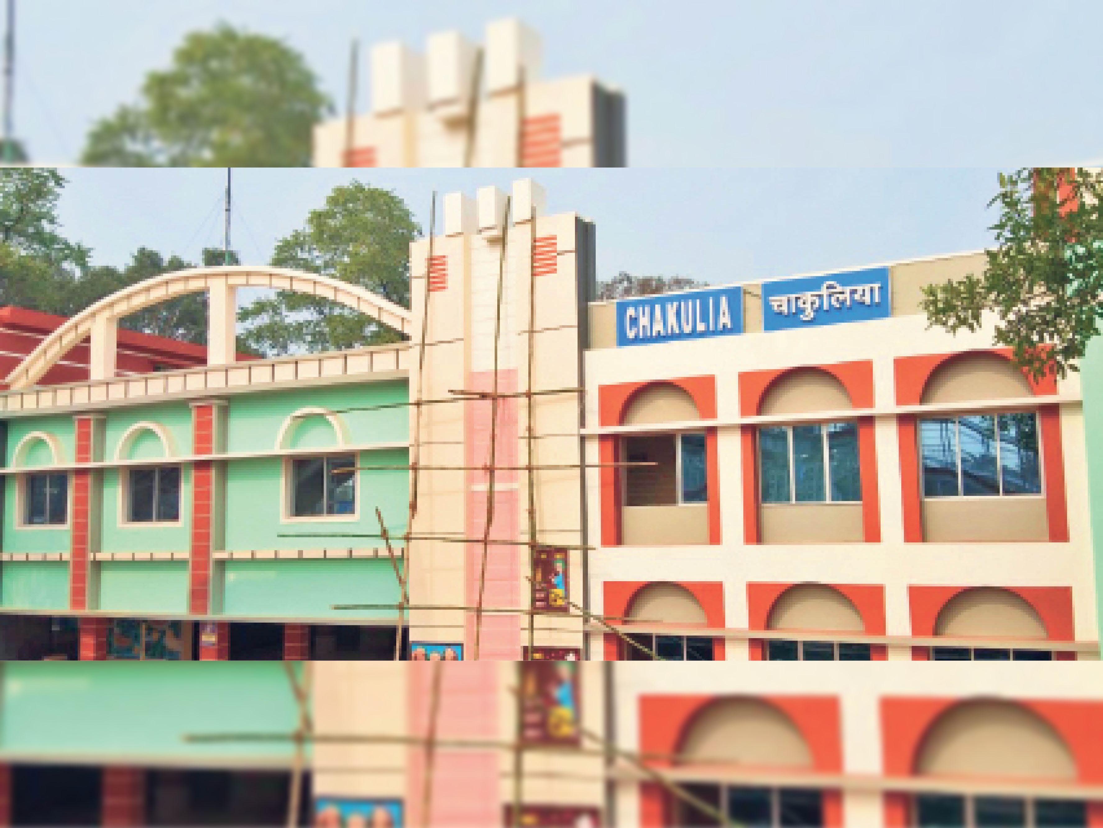 Facilitation of passengers due to the construction of under bridge ...