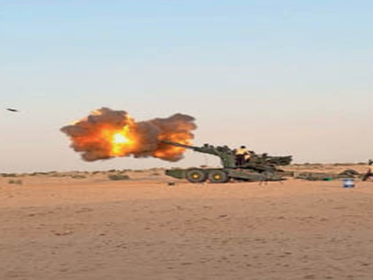 Indigenous ATAGS gun hit 52 kms infallible targets in Jaisalmer's ...