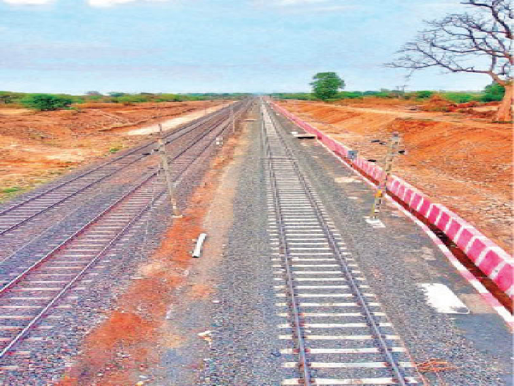 Now 15 km work is left in the 74 km line between Sagar-Bina, to be ...