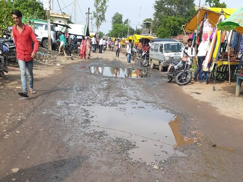 Residents were demanding construction of this dilapidated road for 9 ...