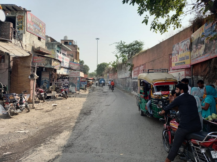 Route diversion for 2 months due to rapid corridor work near Partapur ...