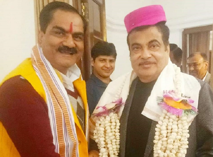 MP Gopalji Thakur met Union Minister Nitin Gadkari, told - construction ...