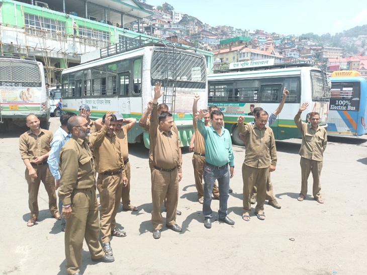 HRTC drivers will go on strike on May 30, Wheels of 4000 buses will ...