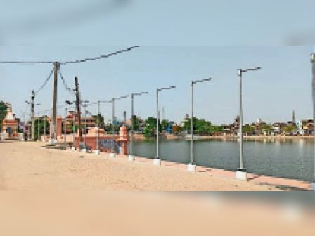 Beautification completed, the city's historic Sagar Pokhara will be ...