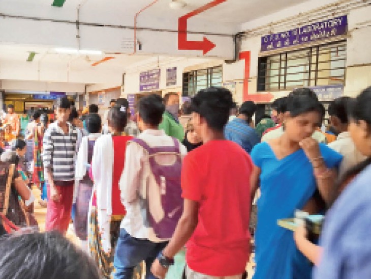 One window for blood report, patients wandering due to lack of correct ...