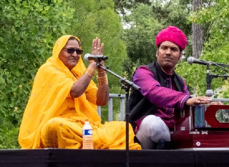 Rajasthan Nagaur Folk Singer Begum Batool Paris Holi Festival | Holi ...