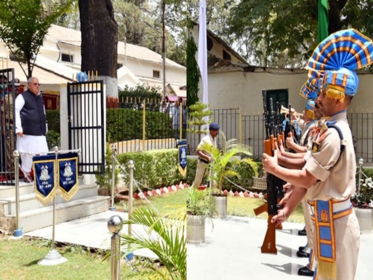 Governor visited Internal Security Academy In Mount Abu Sirohi ...