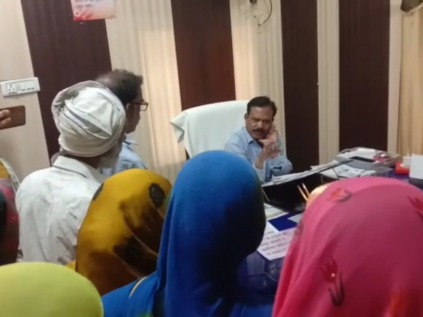 On resolving, the warning of a fierce movement, the water problem is ...