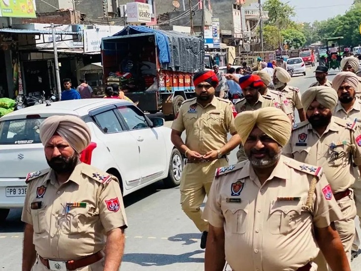 Anniversary Of Operation Blue Star, Police Alert , Police took out ...