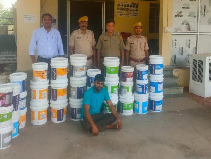 Was selling fake goods for 3 years, got paint worth lakhs of rupees ...