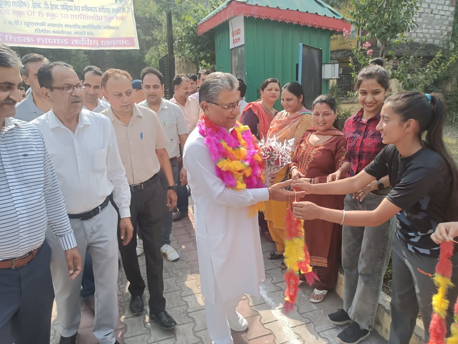 district level sports comptition in bilaspur, Subhash Thakur ...