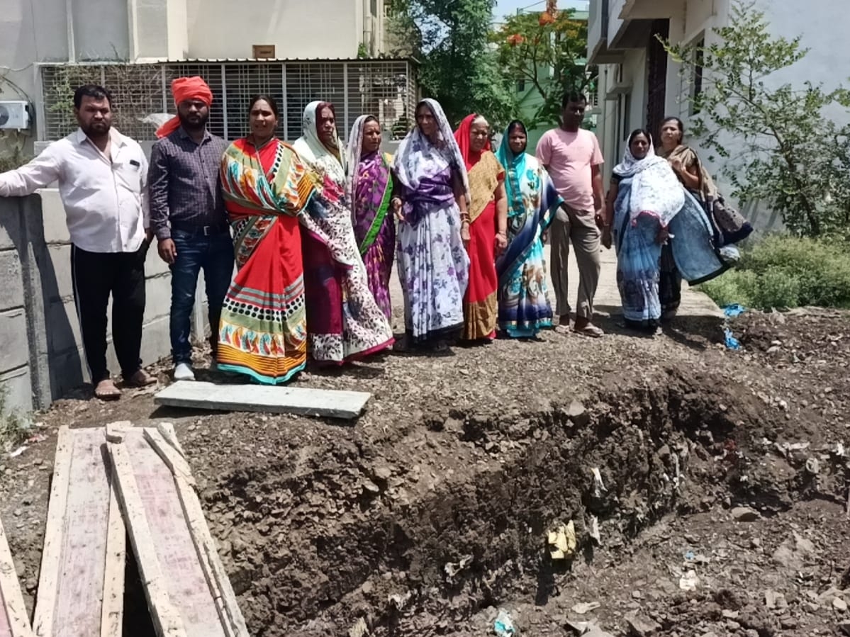 If it rains, water will enter Patel Ward houses, the problem caused by ...