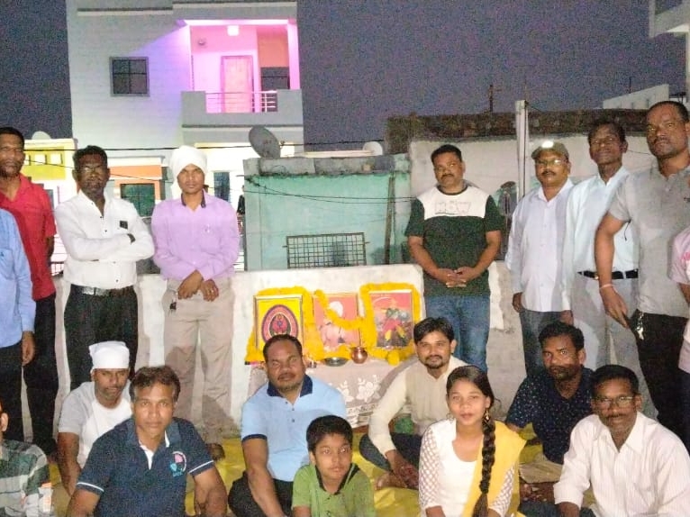 Gond caste tribal social service committee organized program, gave ...