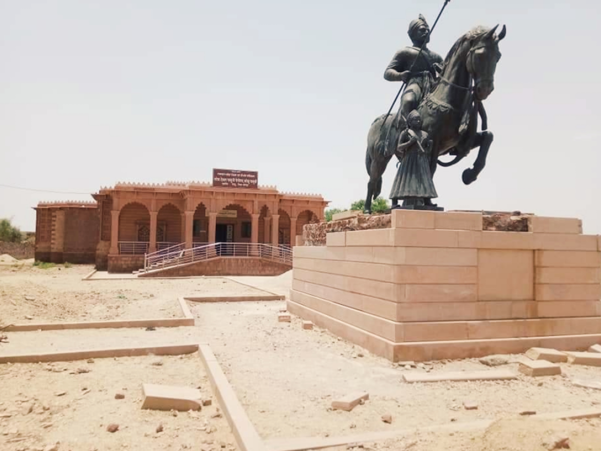 Demand to install Veer Hammalji's statue in Panorama of Pabuji Rathod ...