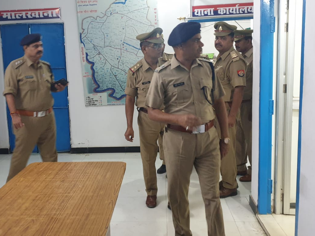 ASP inspects Trilokpur police station, gives instructions to connect ...