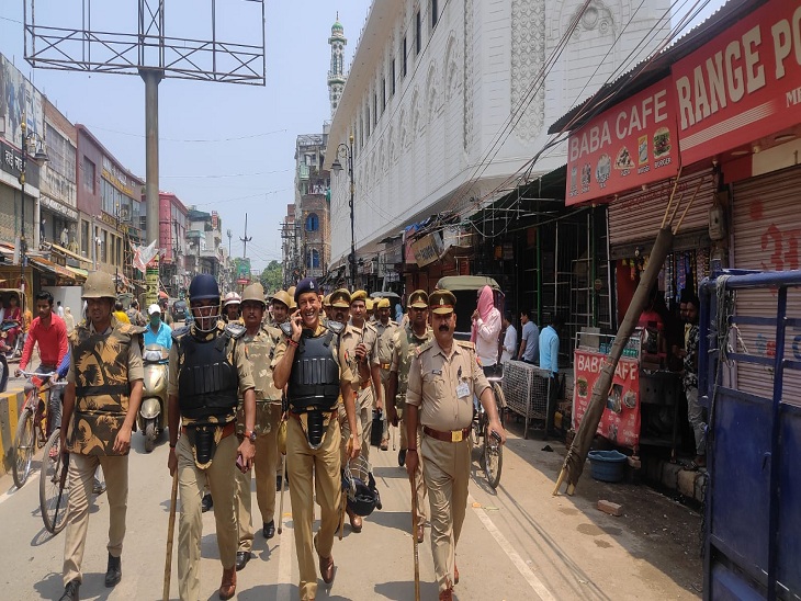 Alert regarding Friday prayers and Bharat Bandh in Varanasi, police ...