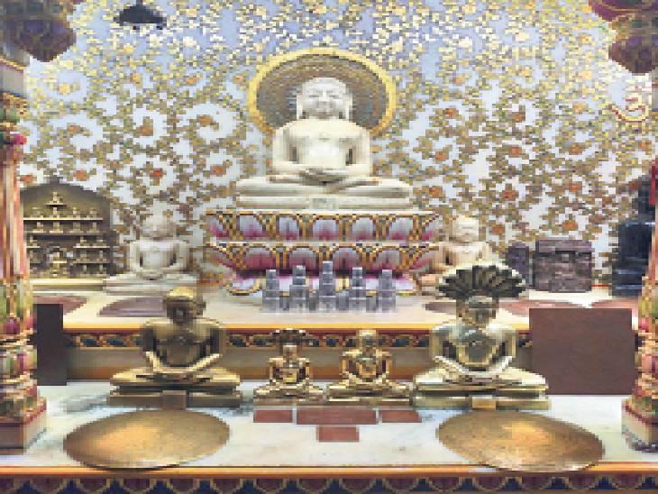 Restoration of ancient Jinalaya completed, Shikhar Dhwaj Dand Raising ...