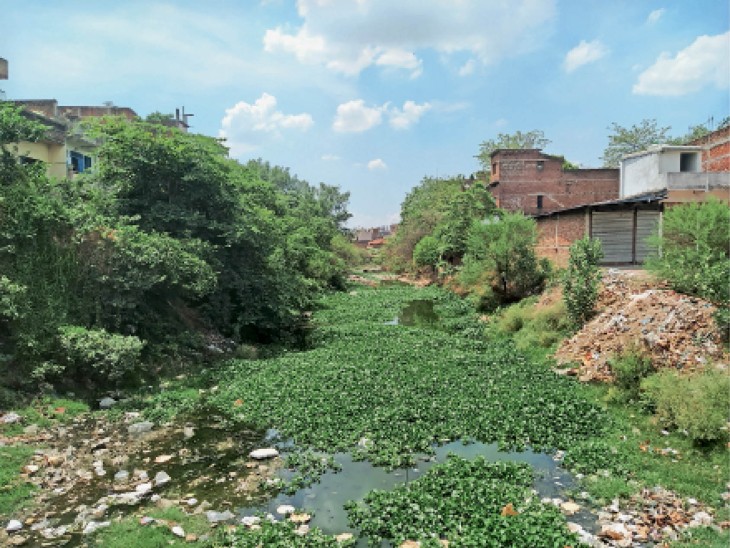 Danro and Saraswati river transformed into drain due to encroachment ...