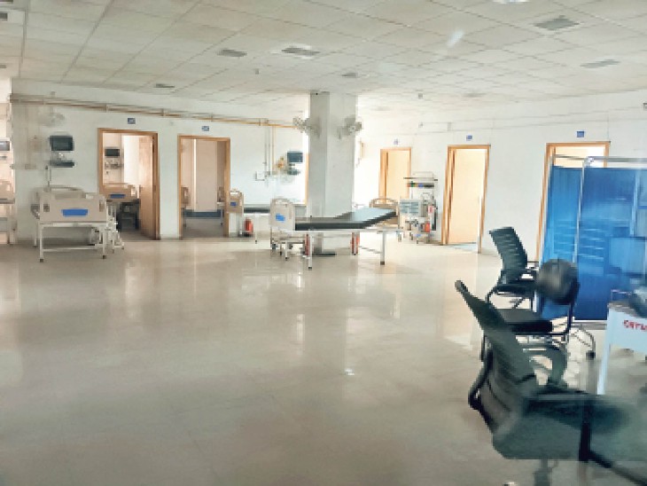 In emergency, patients are lying on stretchers, not beds, while the ...