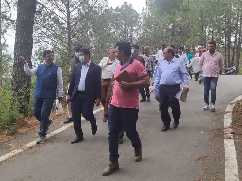 DC Shimla visits with officials, land will be given to National Law ...