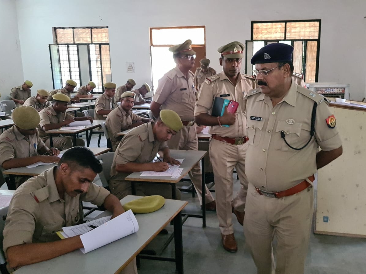 SP City took stock of the center, completed safely in the police line ...