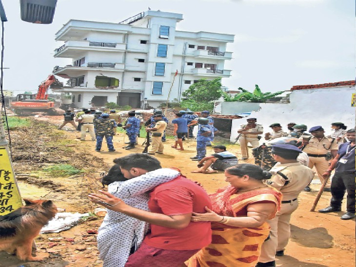 High court stopped bulldozer in Rajiv Nagar, asked where were the ...