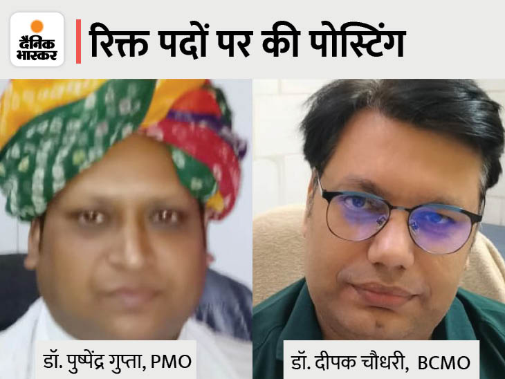 Deputy controller appointed PMO and BCMO of district hospital