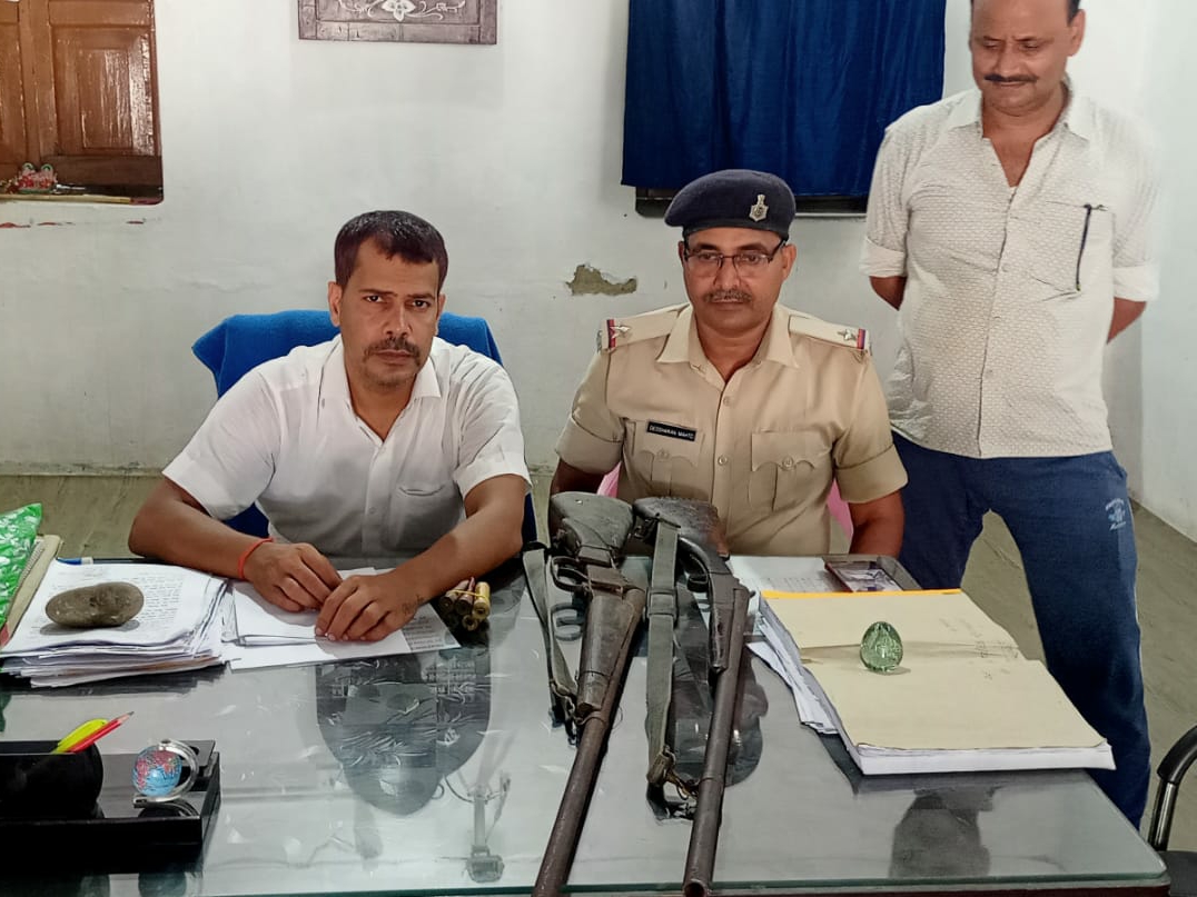 Weapons recovered from house in Bettiah, Police raided on tip-off ...