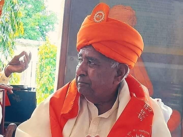 A wave of mourning in the entire state, a gathering of the disciples of Acharya Devraj Shastri ...